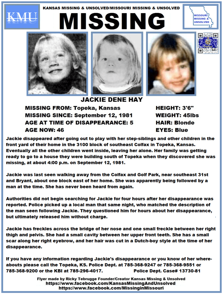 Kansas Missing Kids - KFRM Radio 550 AM